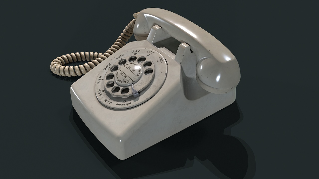 70s Rotary Telephone | Fab