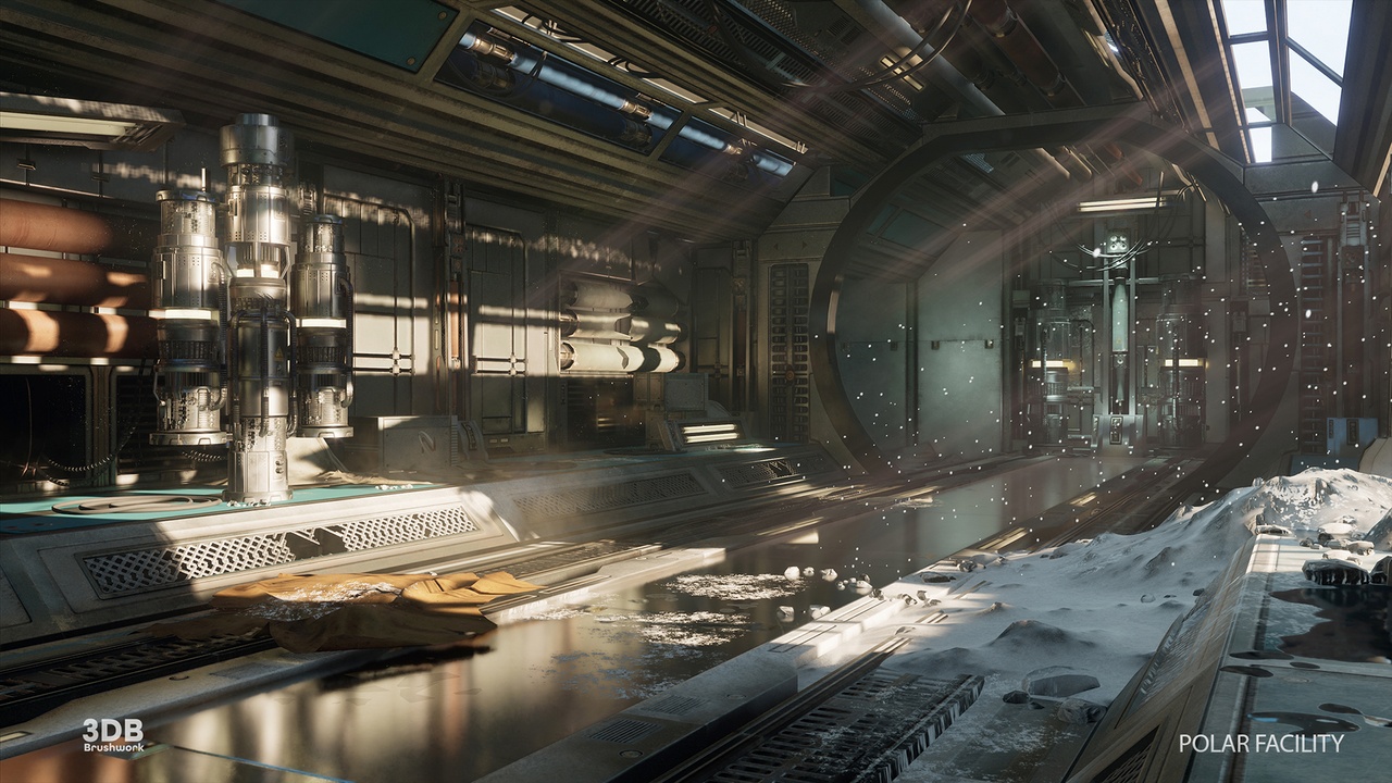 Polar Facility | Modular Sci-Fi Environment Kit