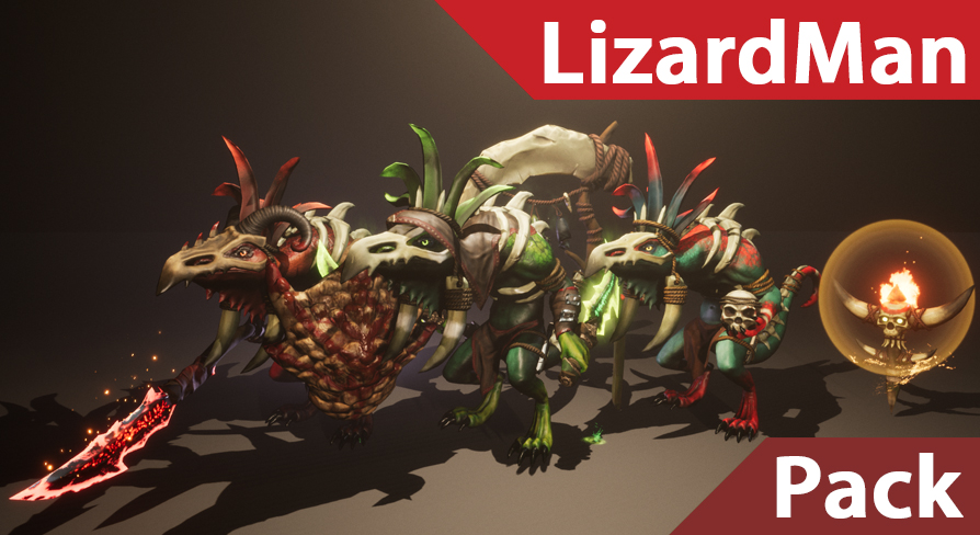LizardMan Pack