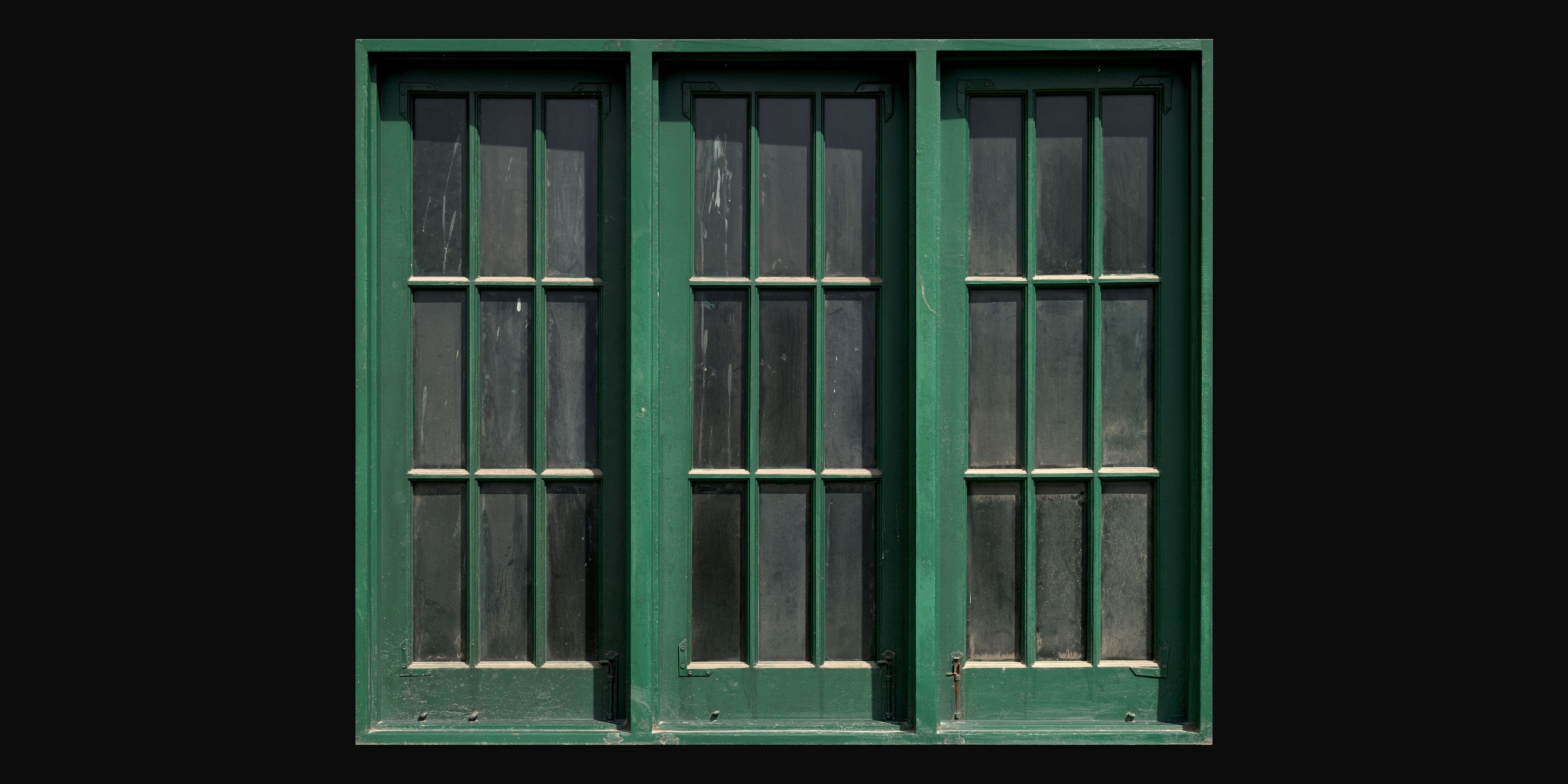 Green glass window | Fab