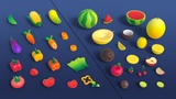 Food Mini - Low Poly 3D Models Pack | Fab
