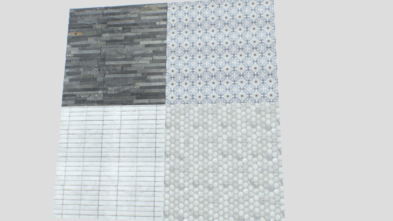 Wall and Floor Tiles Textures pack 3 | Fab