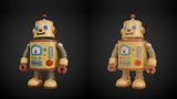Yellow Drum Body Robot - Free | Fab