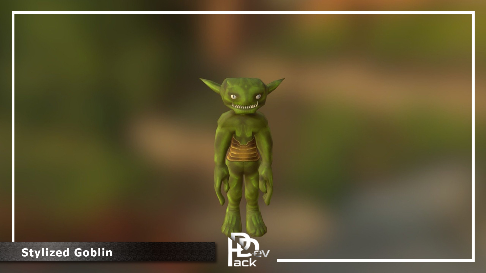 Stylized Goblin Model | Fab