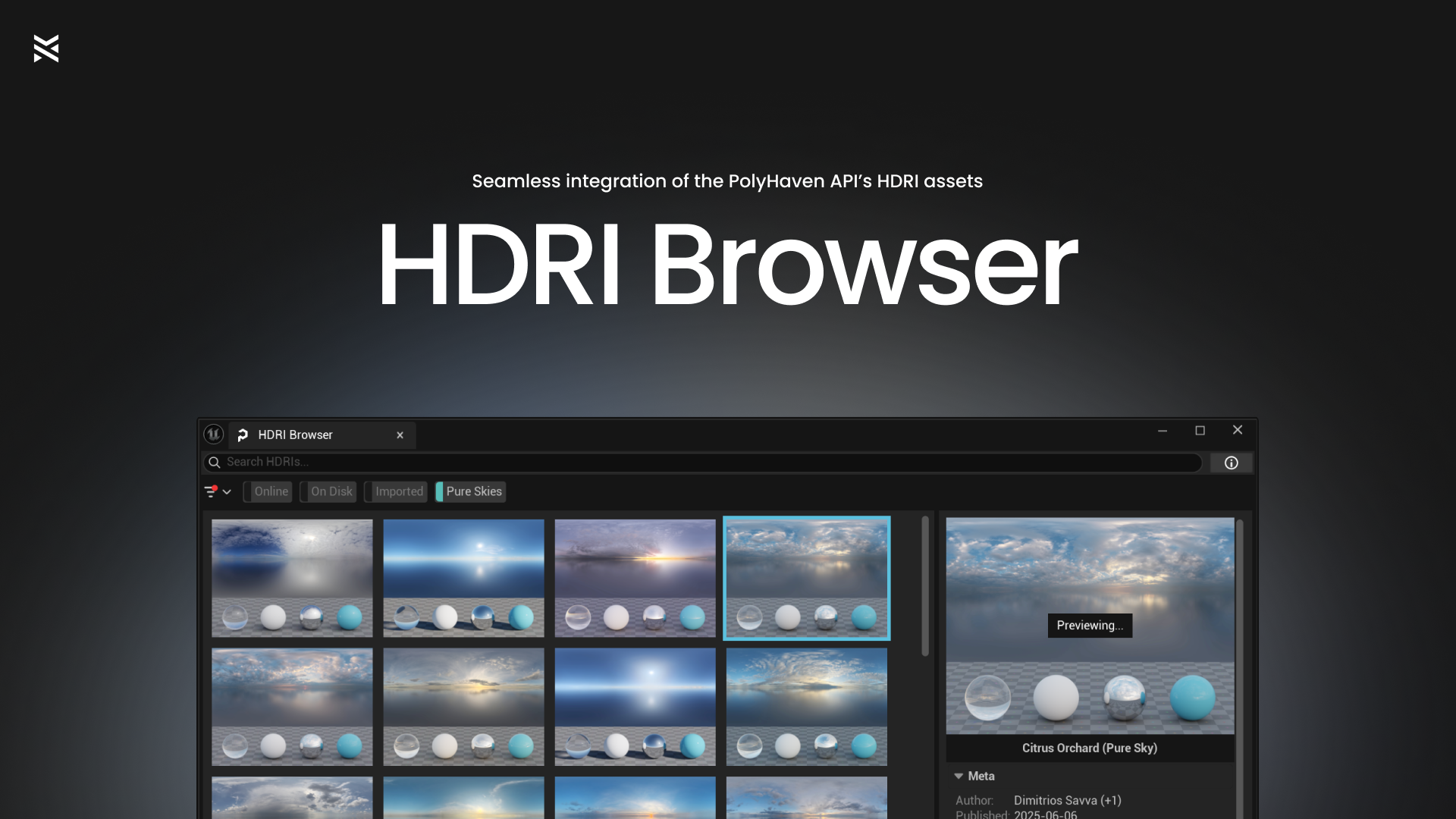 HDRI Browser | Fab