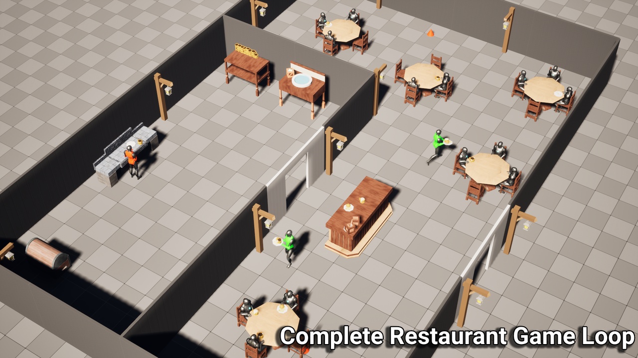 Dining Tycoon Template