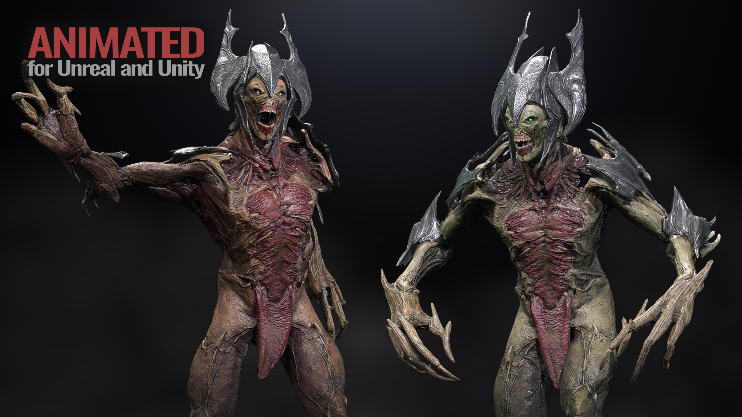 Intelligent Alien Race Berserker | Fab