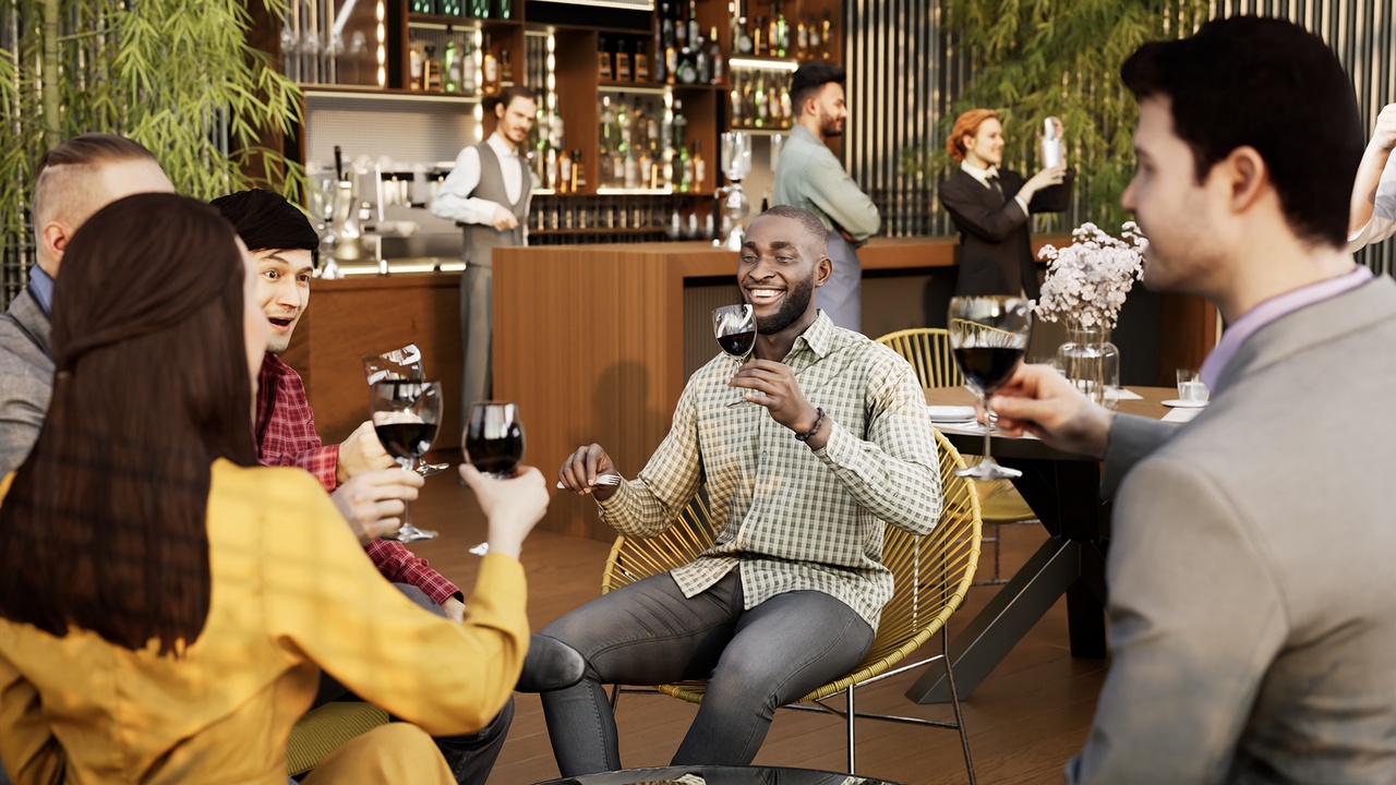 Posed Humans Catering Pack 1 | Fab