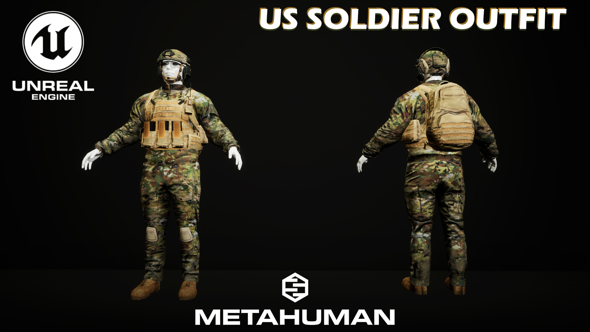 Metahuman US Soldier Outfit | Fab