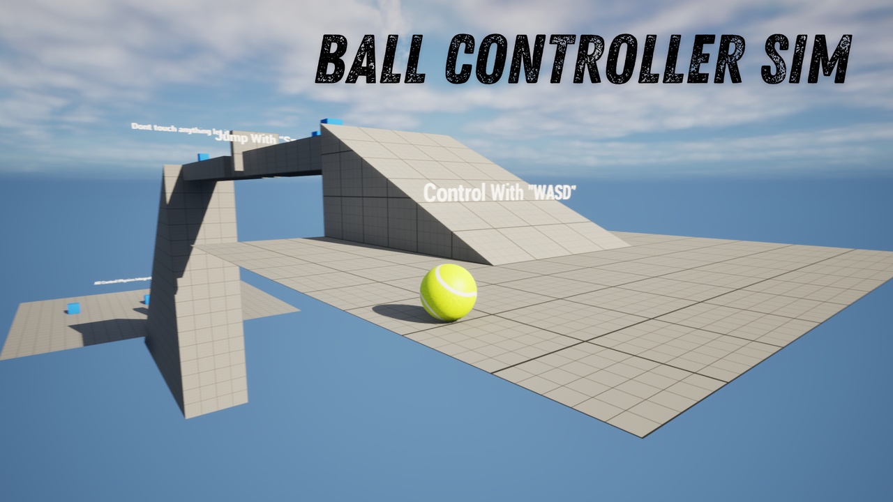 Ball Simulator (Controllable) | Fab