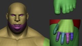 Overweight Muscle Man STYLIZED BASEMESH | Fab