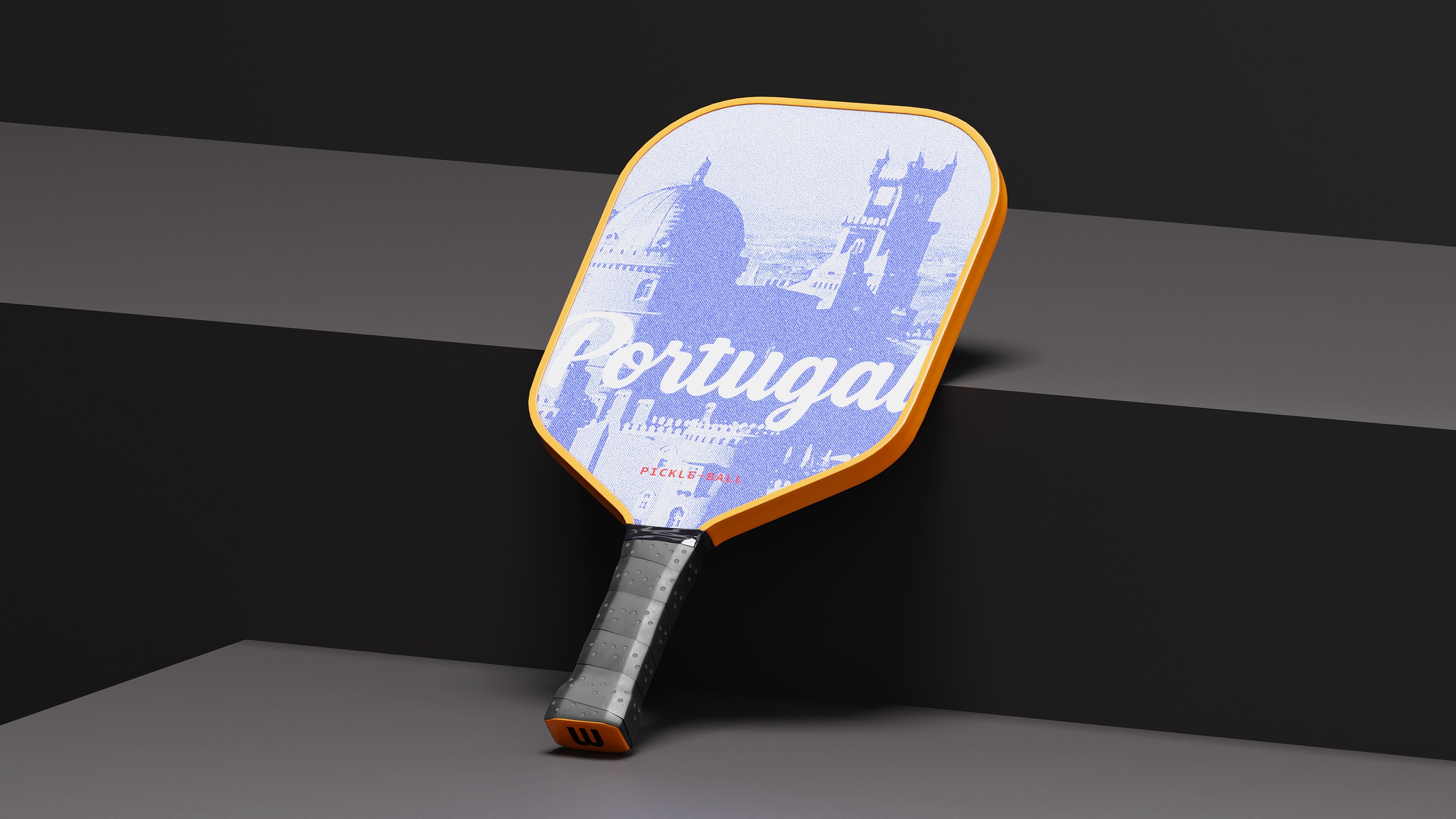 Wide-Body Pickleball Paddle 3d Model 4k Textures | Fab