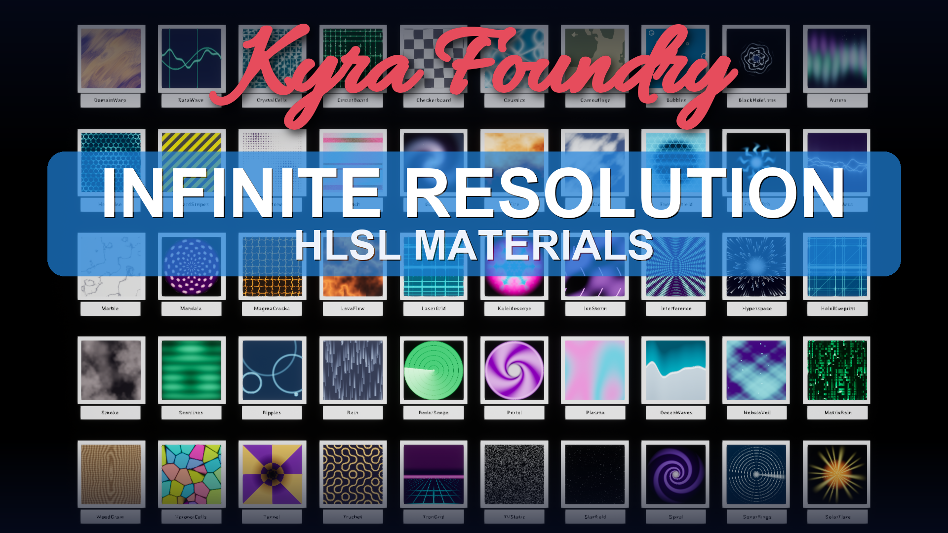 Infinite Resolution HLSL Materials | Fab