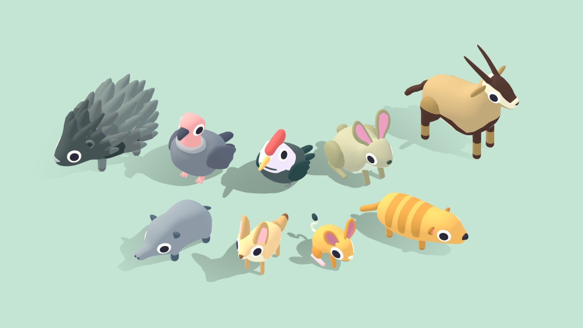 Quirky Series Desert Animals Vol 2 | Fab
