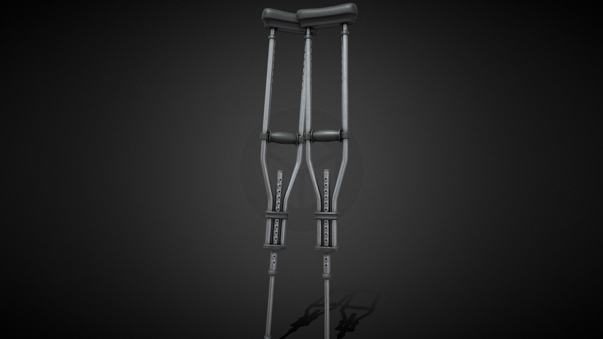 Crutches [Game Model] | Fab