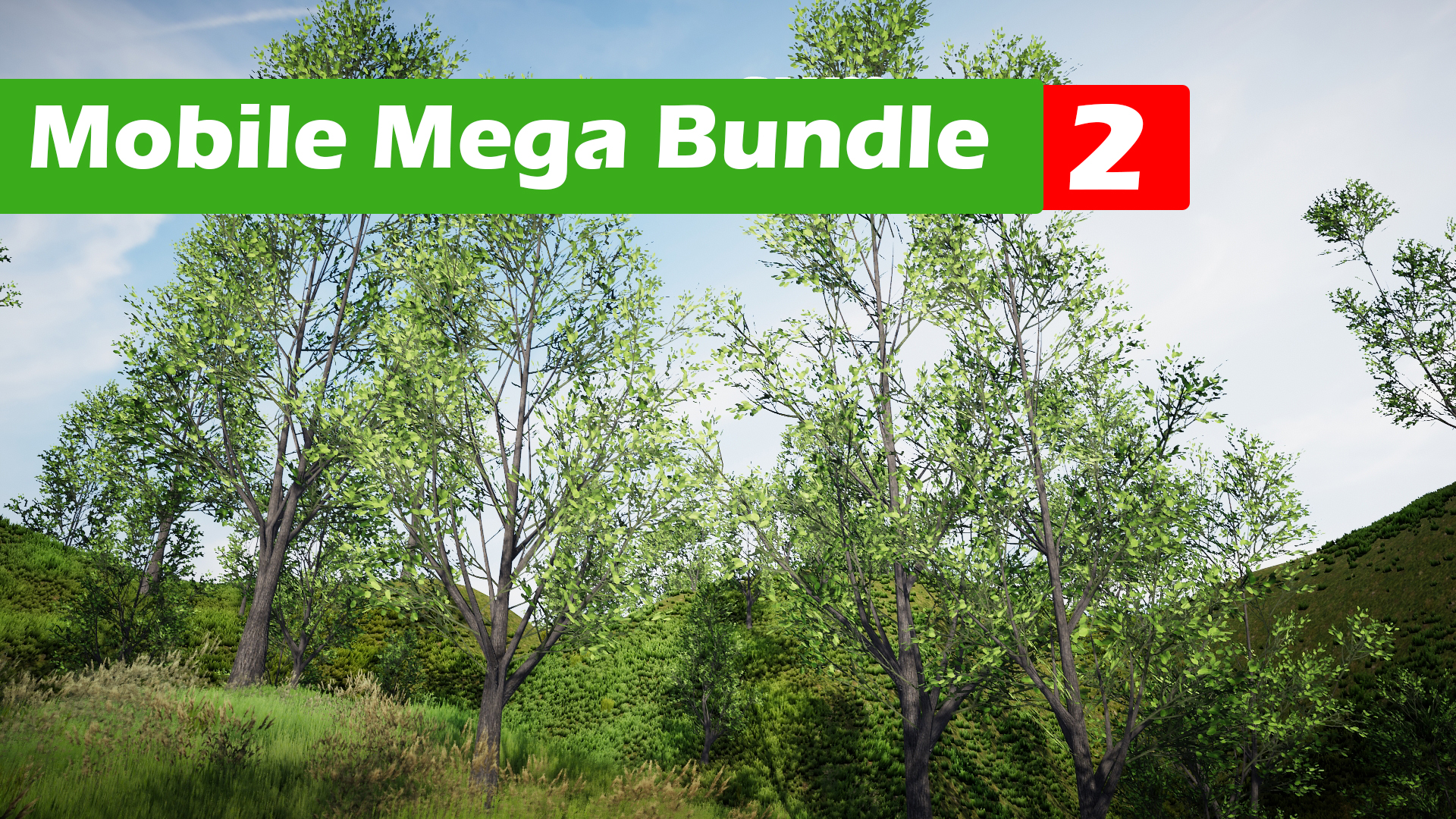 Mega Trees Bundle 2 (Mobile) | Fab