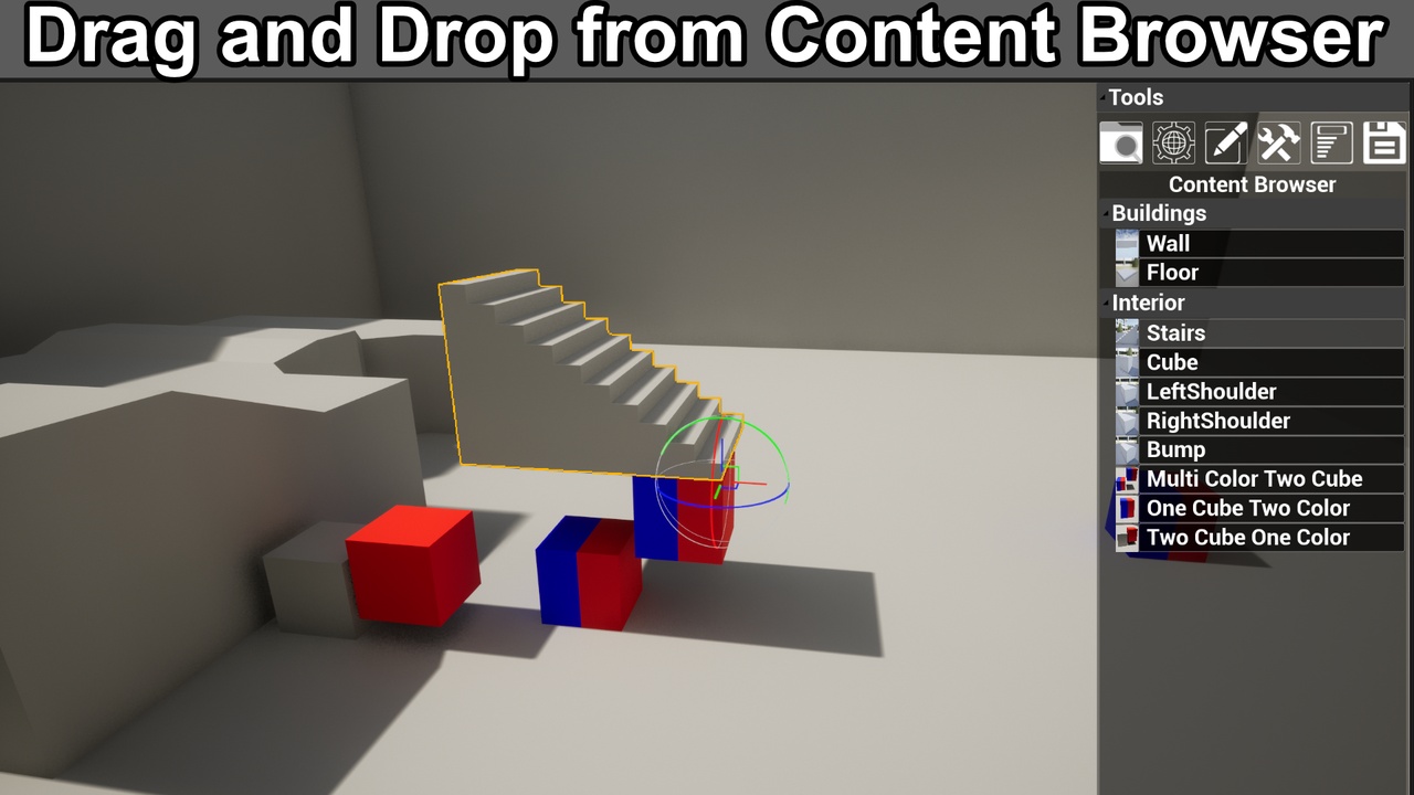 In-Game Multiplayer Level Editor Framework - Map Editor