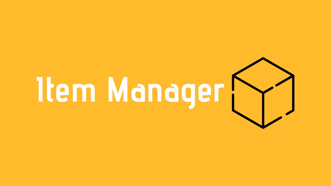 Item Manager | Fab
