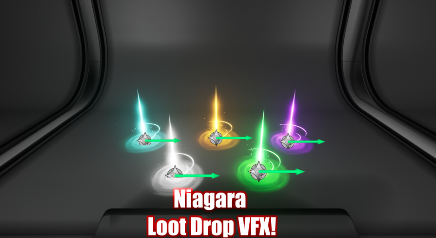 Niagara Loot Drop VFX! | Fab