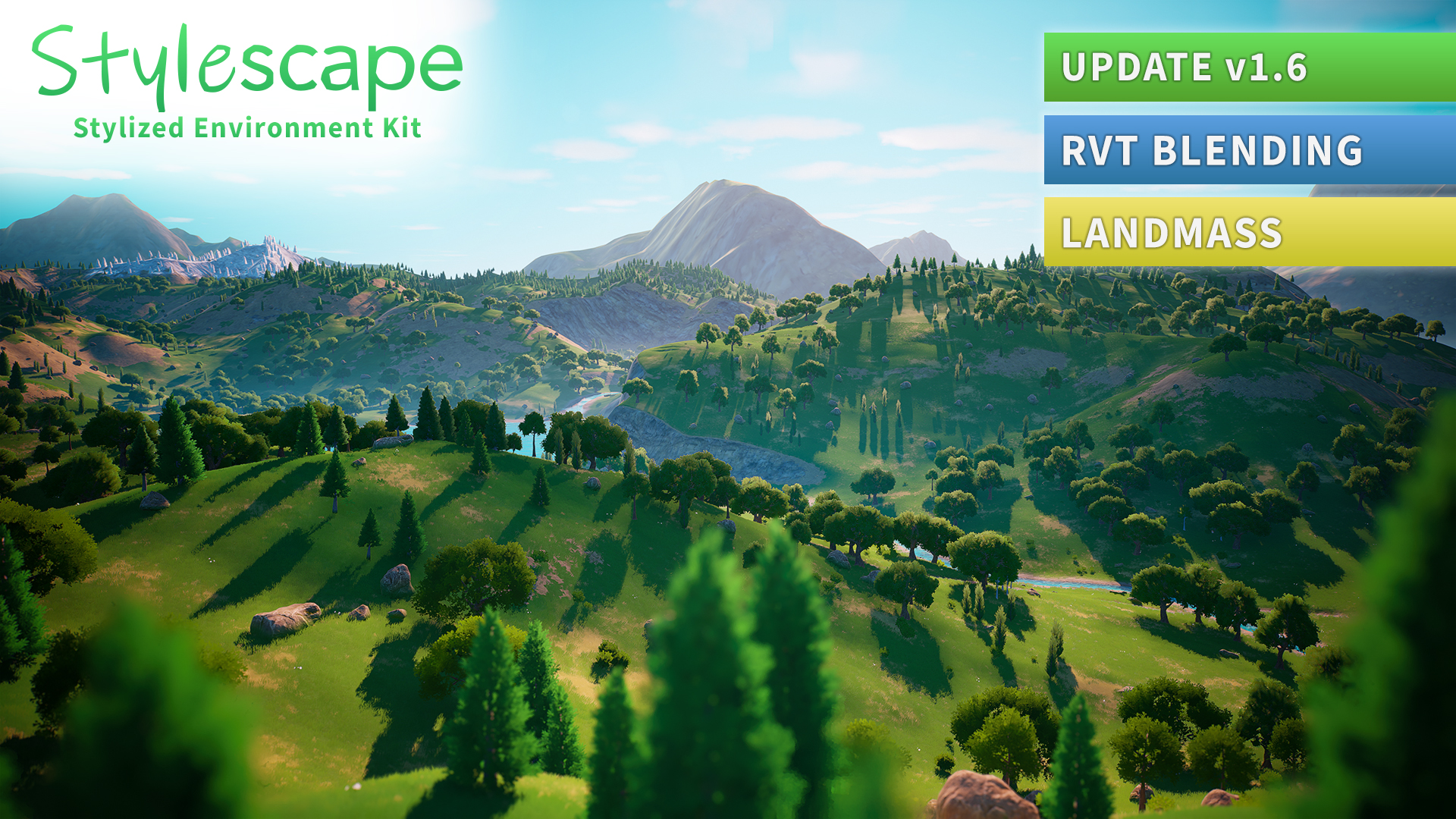 Stylescape: Stylized Environment Kit