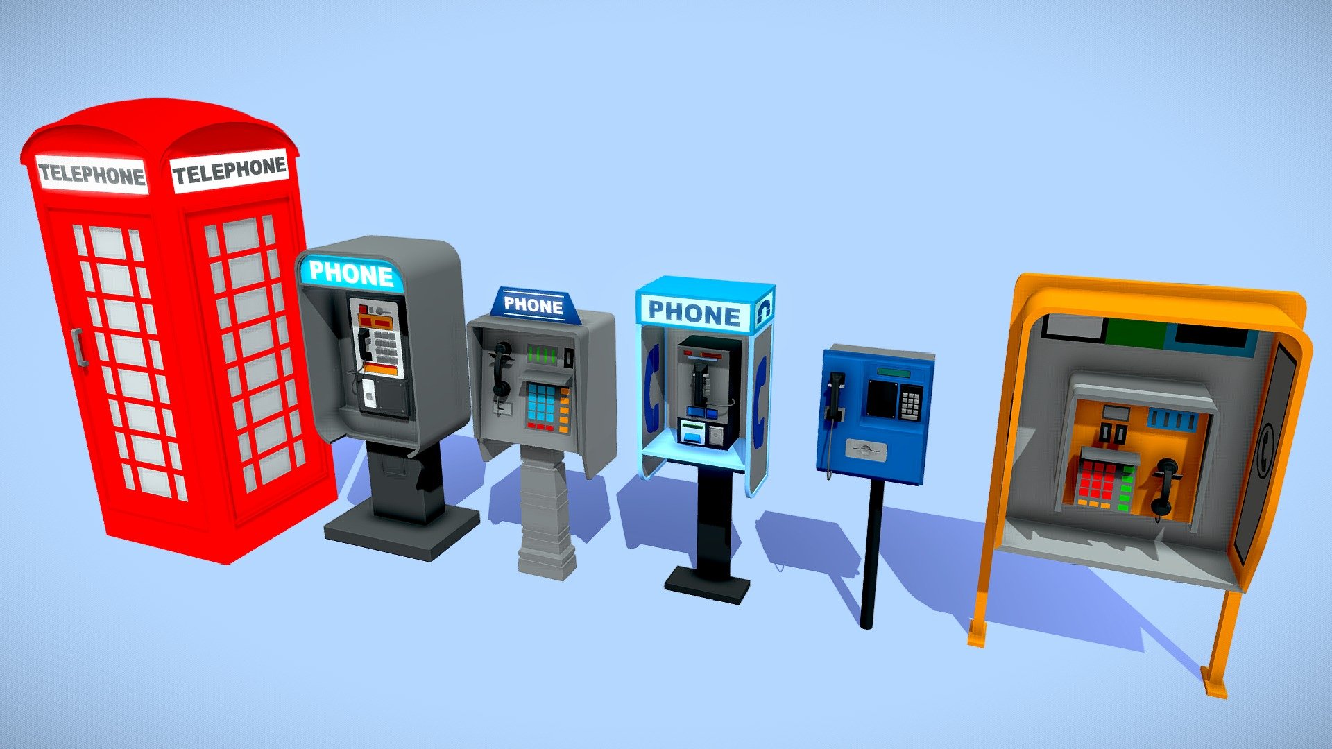 Phone Booth pack | Fab