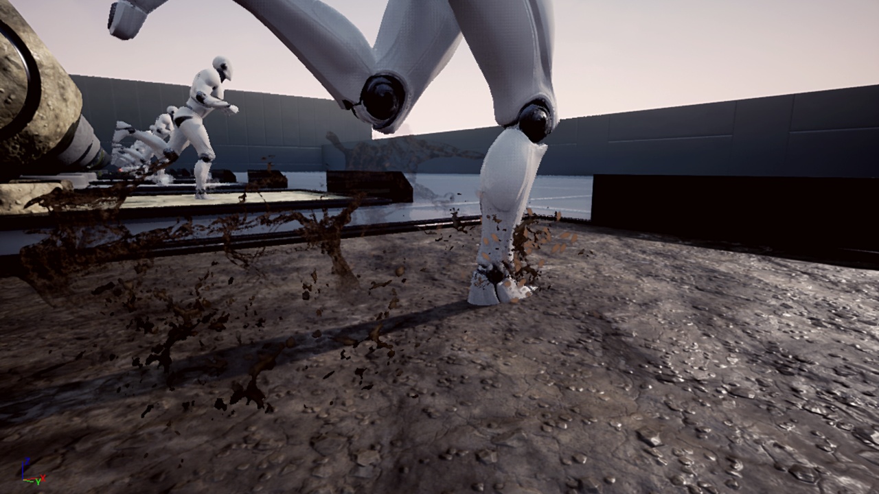 Niagara Footstep VFX (Footstep VFX, Footstep Particles)