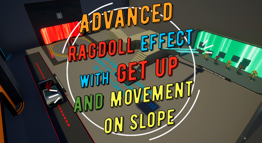 Advanced Ragdoll Effect Get up and Movement on Slope