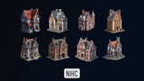 NHC - Victorian Isometric Houses | Fab