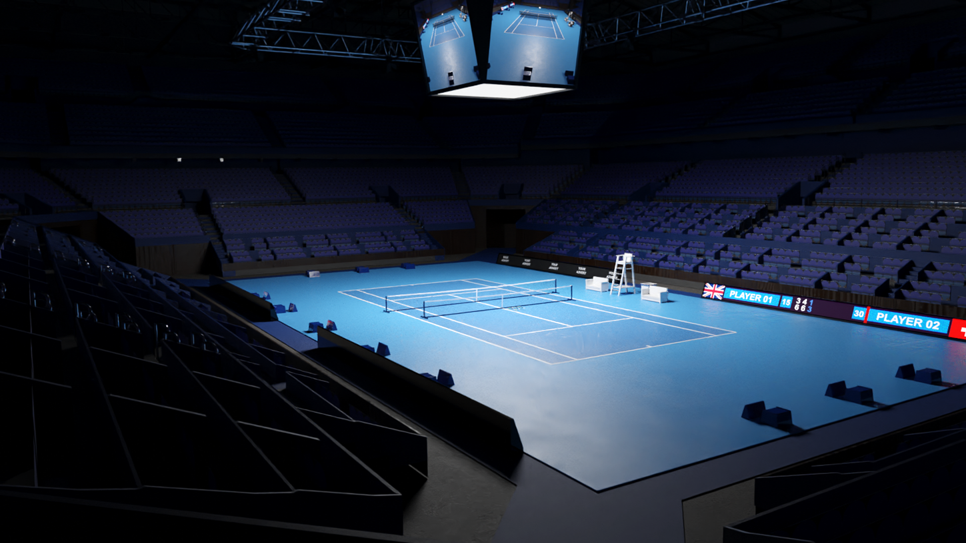 Indoor Tennis Stadium | Fab