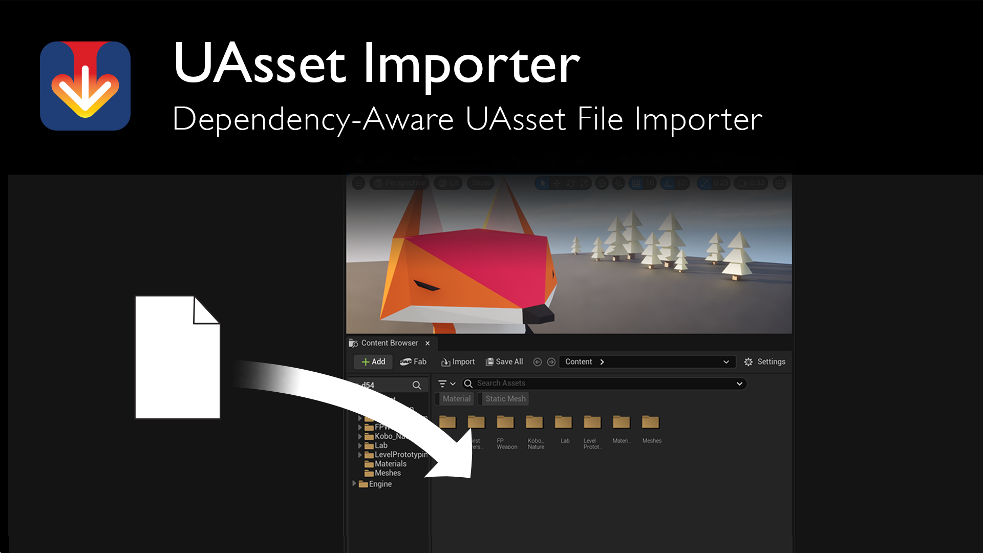 UAsset Importer | Fab