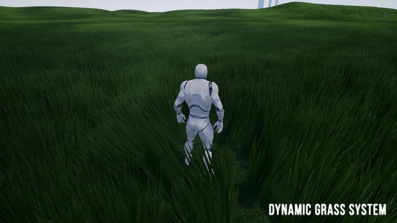 Dynamic Grass System