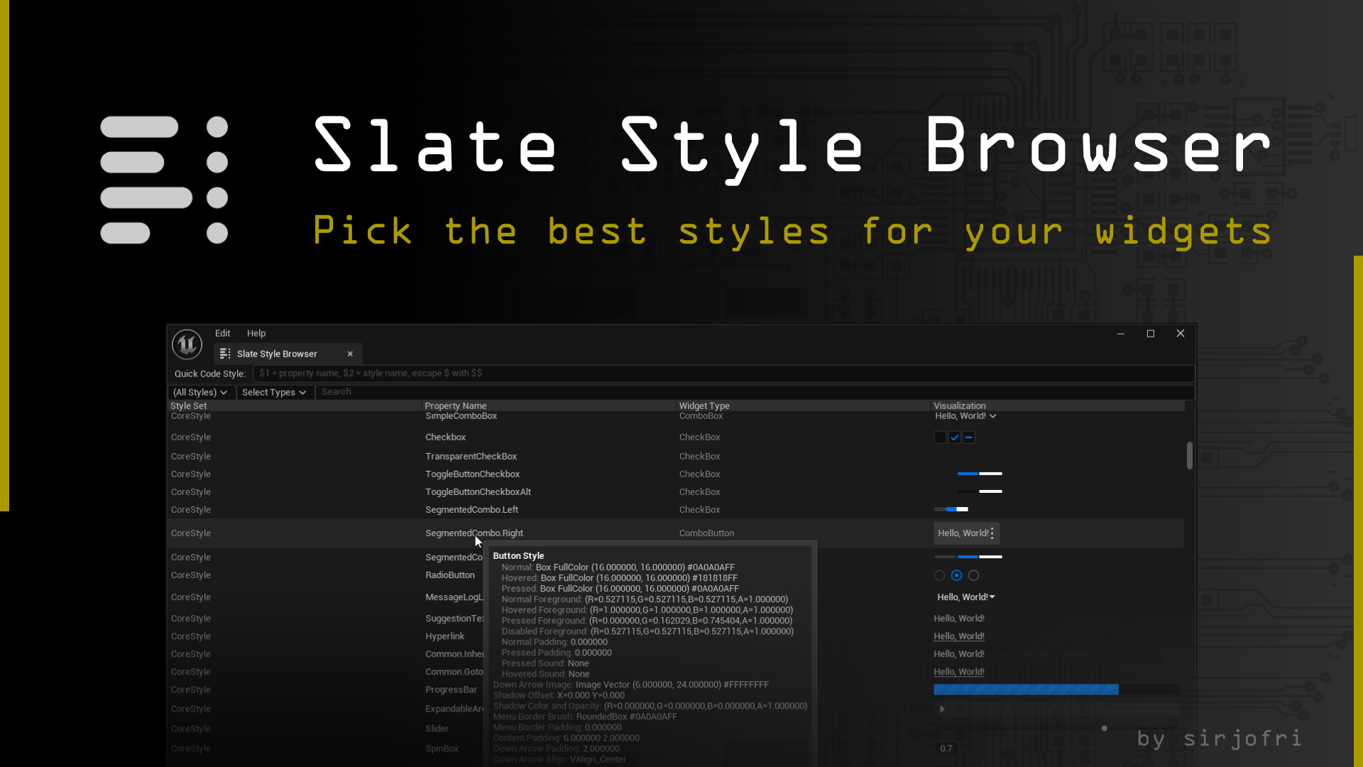 Slate Style Browser | Fab