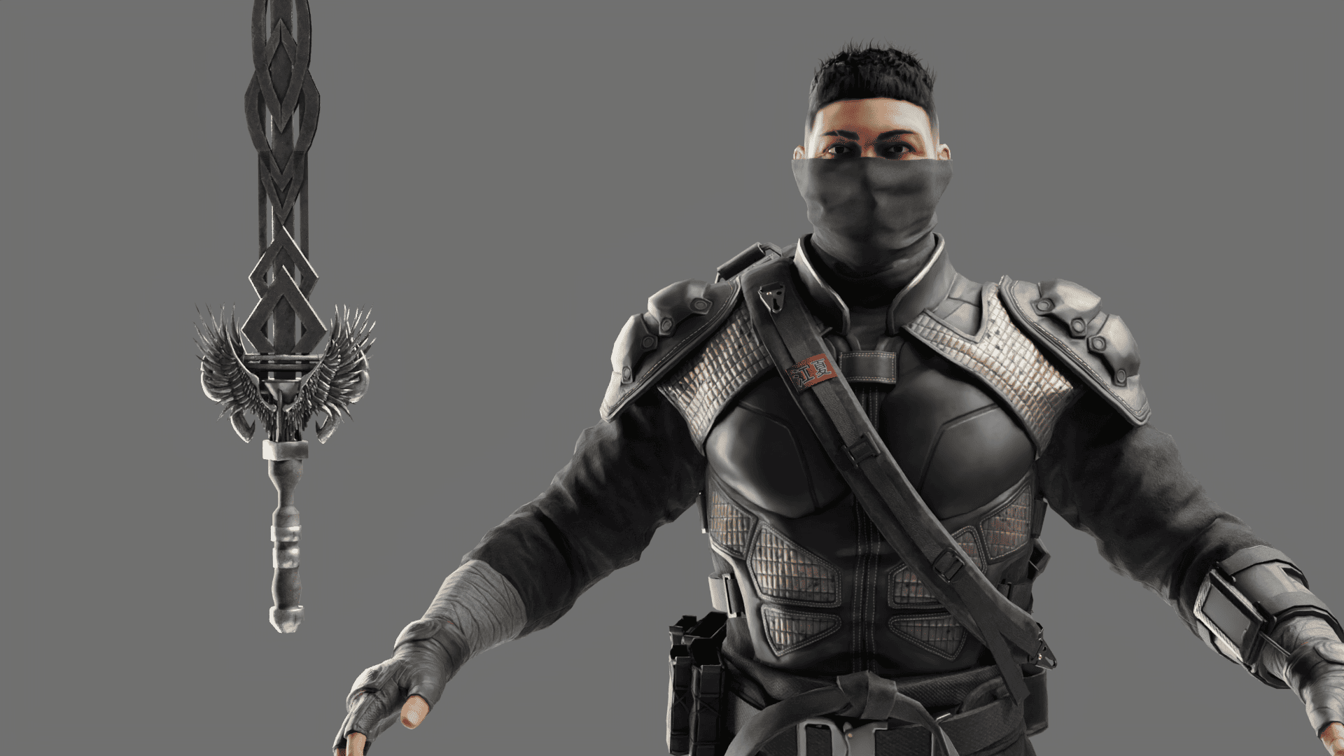 Stylized Modular Human male nija- otoy prod | Fab