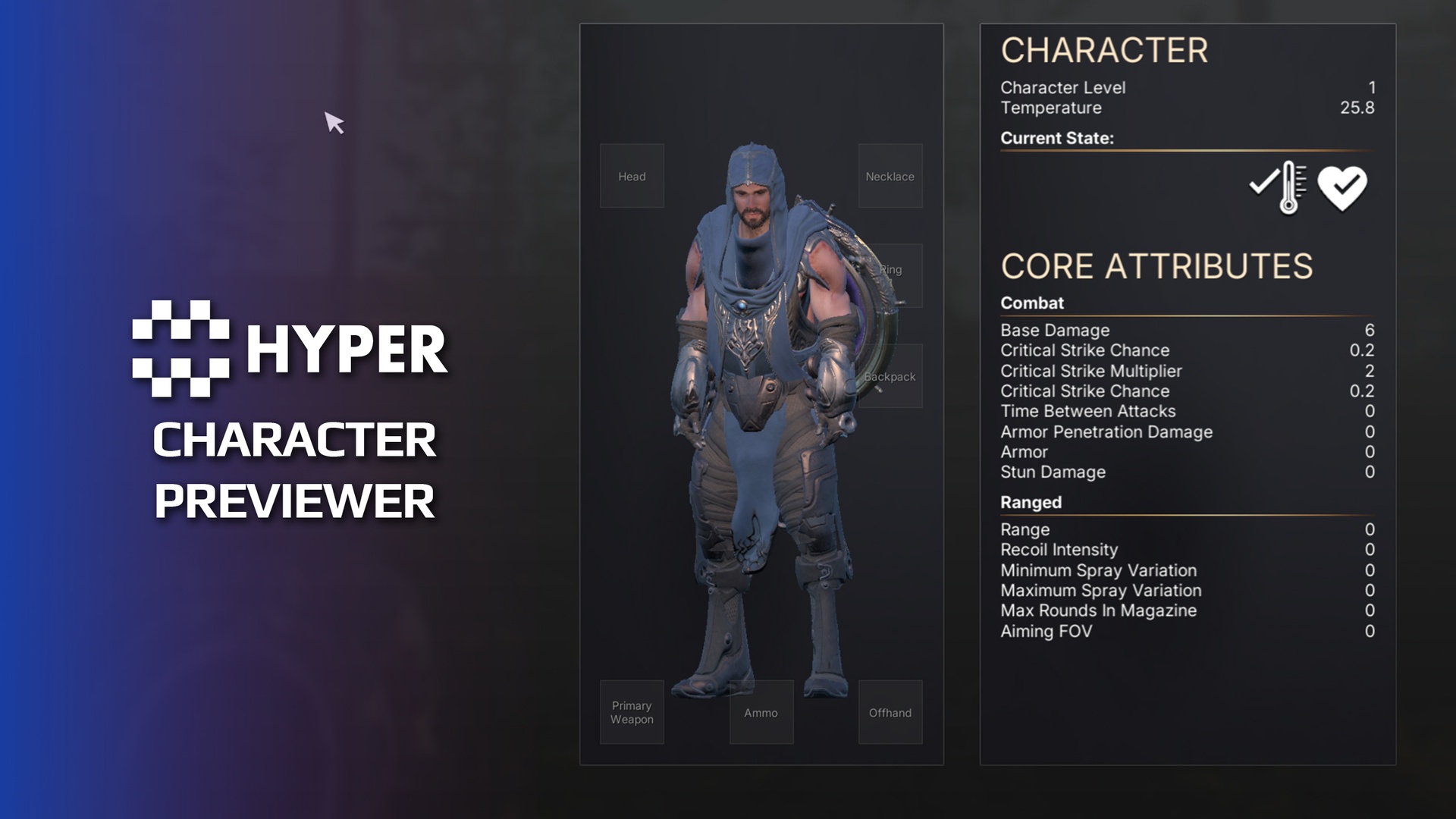 Hyper Character Previewer v4 | Fab