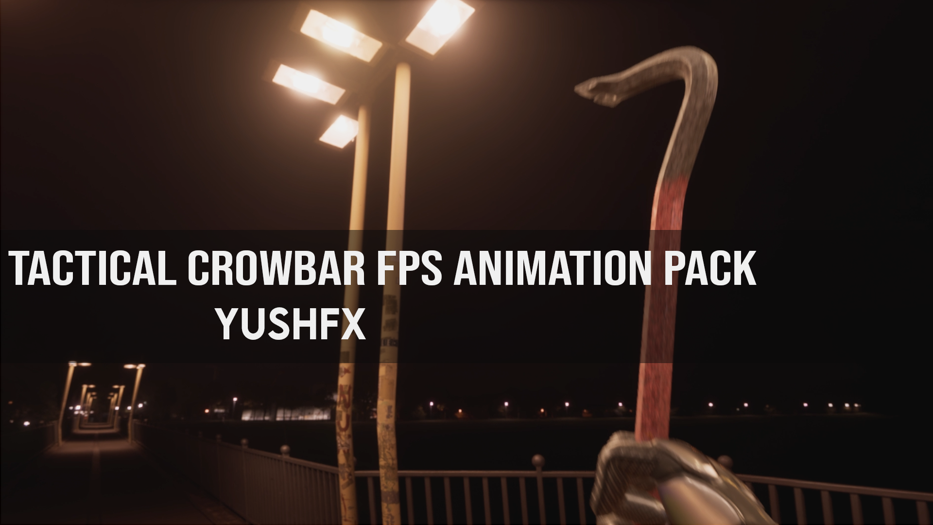 Tactical Crowbar FPS Animation Pack | Fab