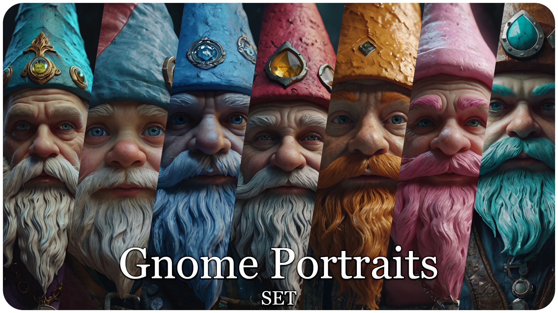 Gnome Portraits | Fab