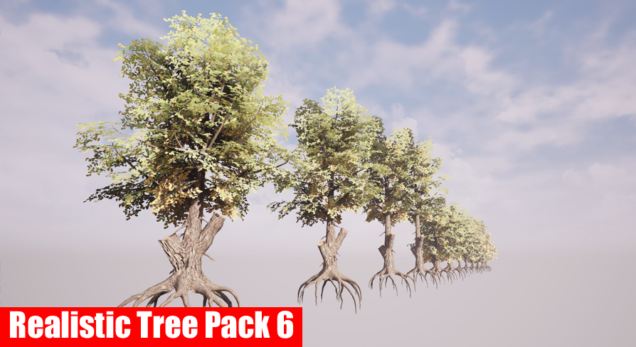 Realistic Tree Pack 6 (Mobile/Desktop) | Fab
