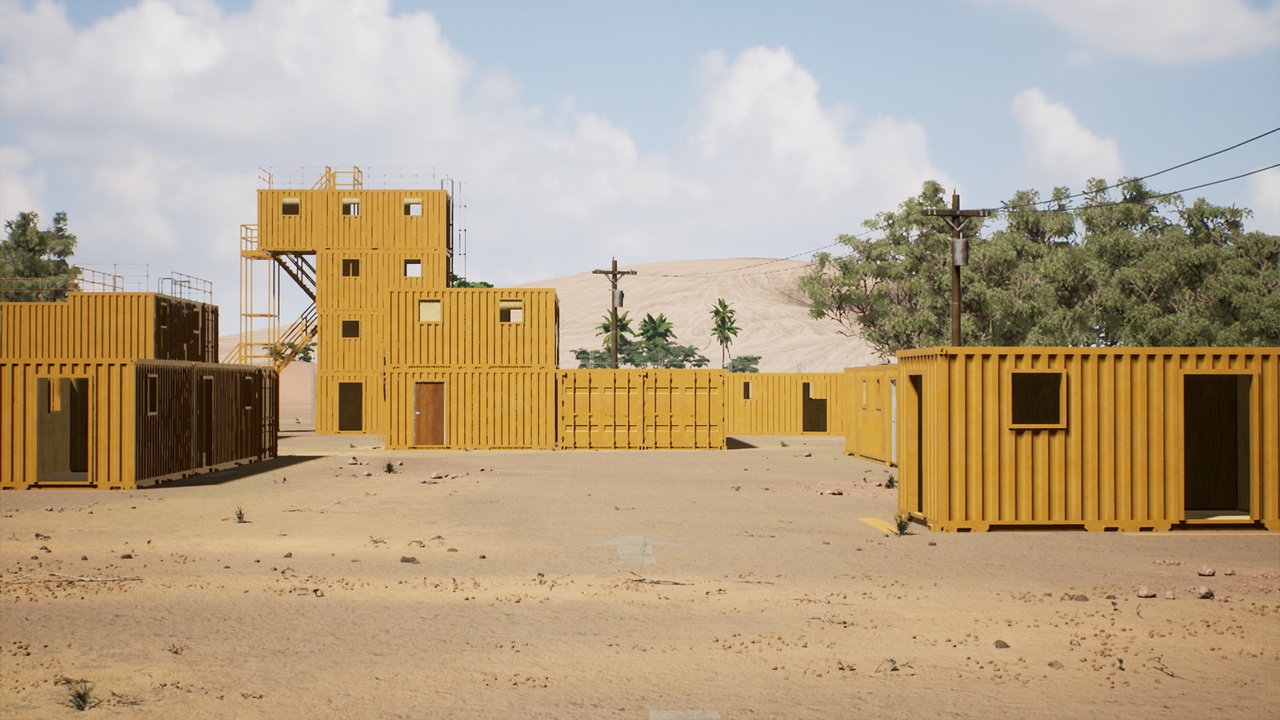 Modular Military Operation Urban Training Environment