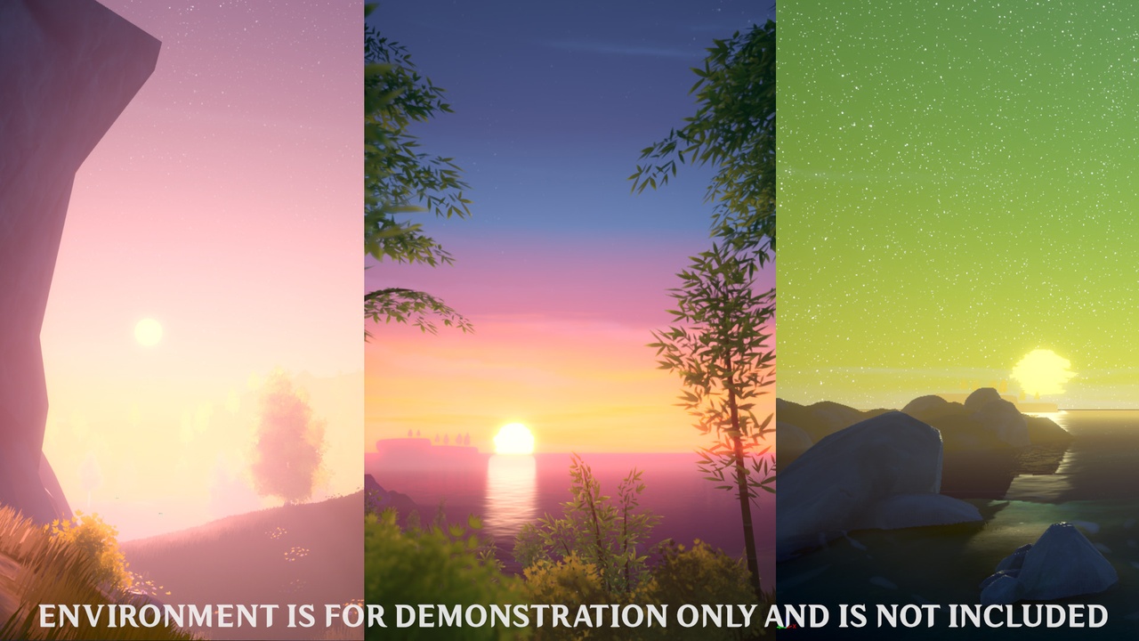 Stylized Dynamic Sky & Weather System