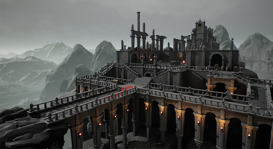 Unreal Engine 4 Castles Unreal Engine 4 Incredible Looking Landscapes