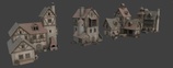 Fantasy Medieval Farmhouse Variations | Fab