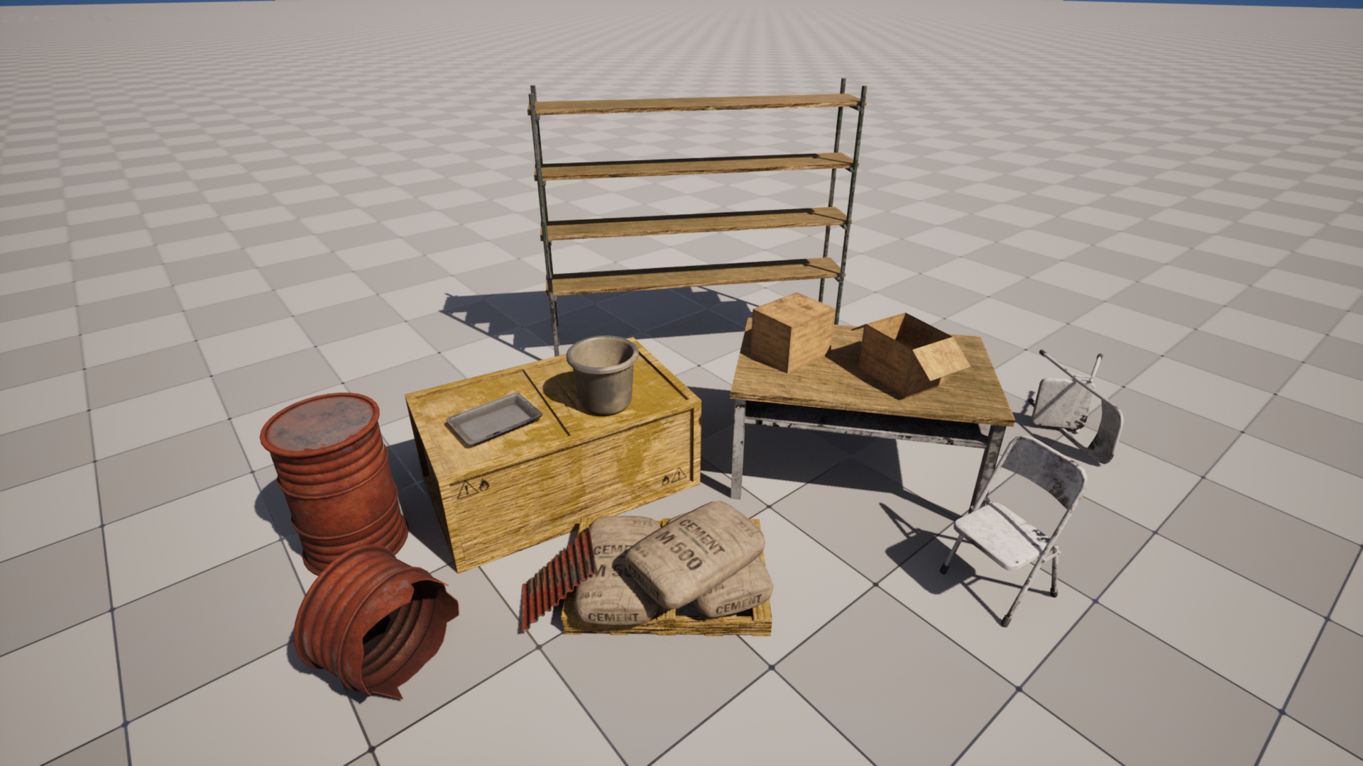 Post Apocalyptic Objects | Fab