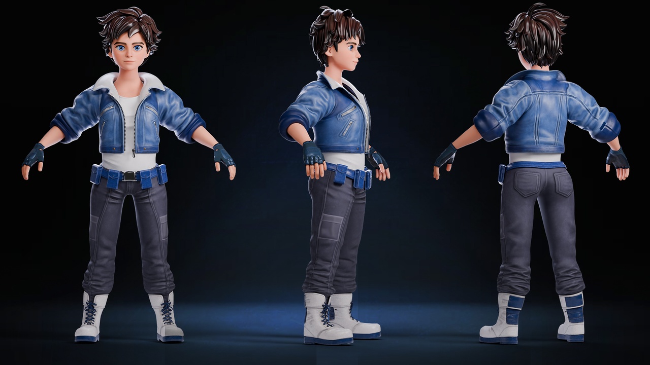 Riven- Stylized Game Ready Character | Fab