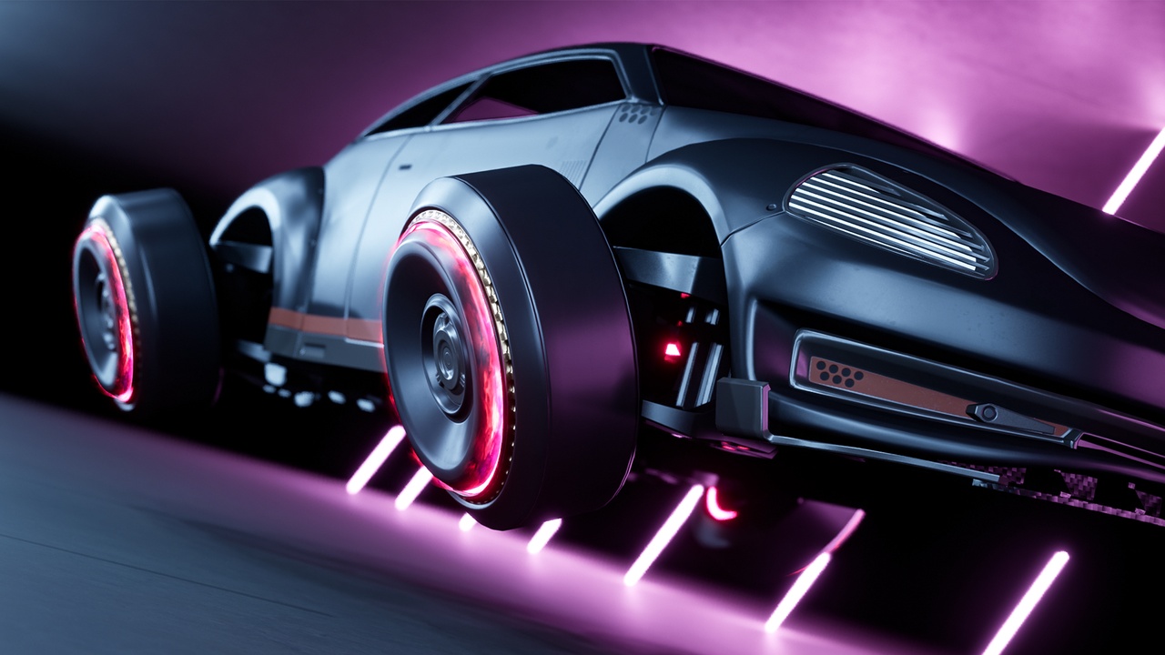 Futuristic Hover Car