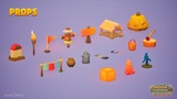 Stylized Indian Farming Environment Kit | Modular Props + UE5 Level ...