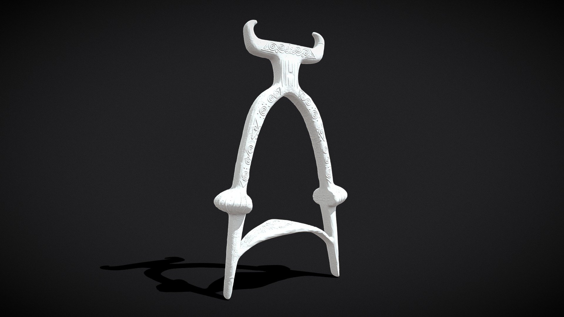 Anglo Scandinavian Stirrup 3D Print | Fab