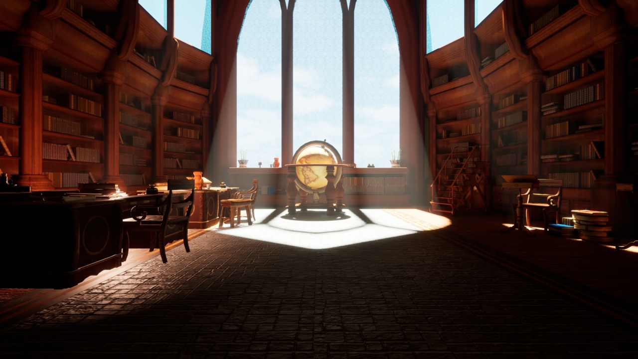 Medieval Library Environment | Fab