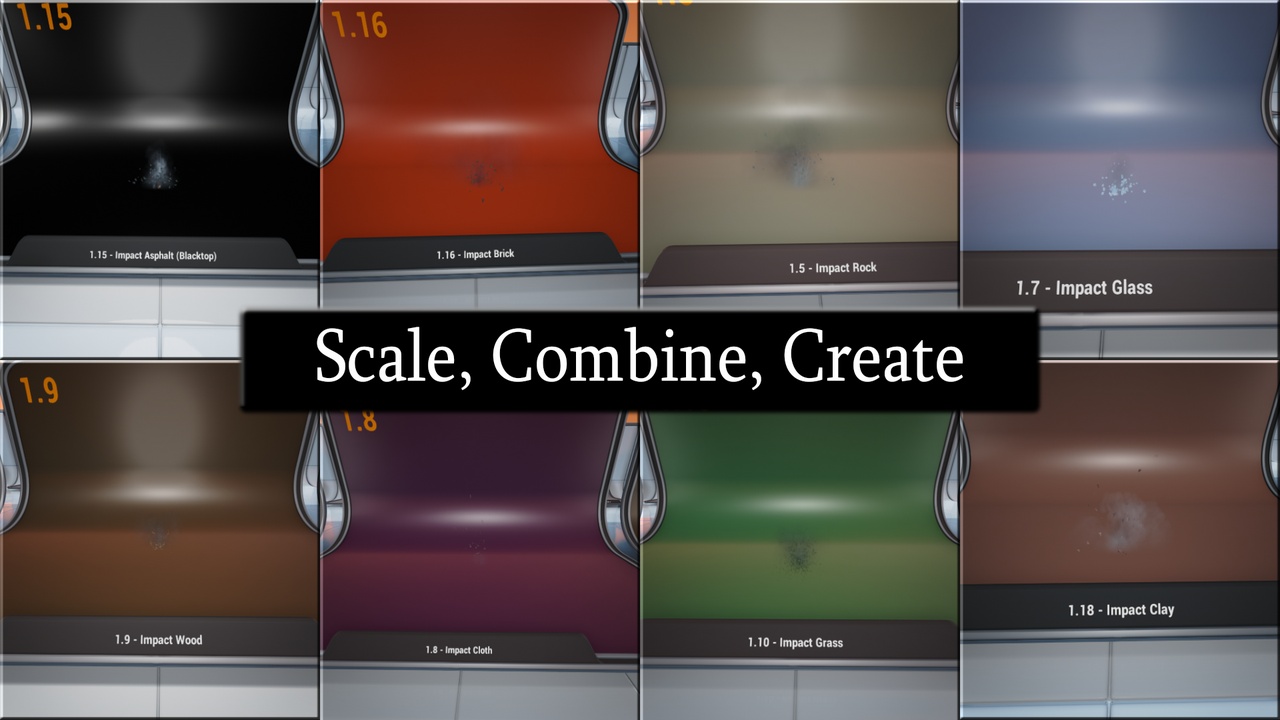 20+ Gun Impact Particles