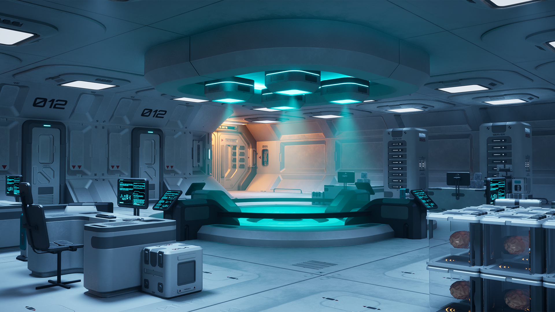 Sci Fi Laboratorium Sketchfab Staff Pick: "Sci Fi Lab" By Agata