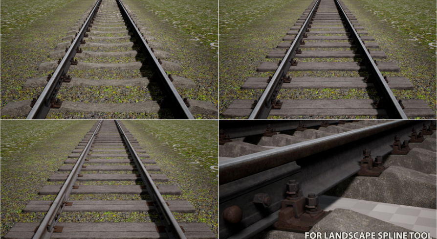 Railroad Spline | Fab